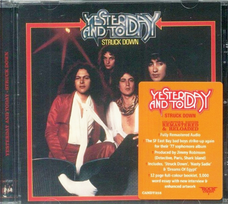 Yesterday And Today (Y&T) - Struck Down Rock Candy Records remaster ...